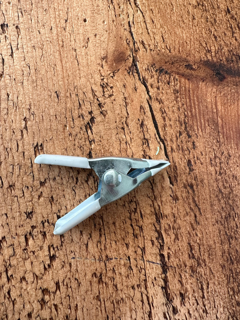 White/Silver 2" Dress Clamps – The Dress Clamp Co