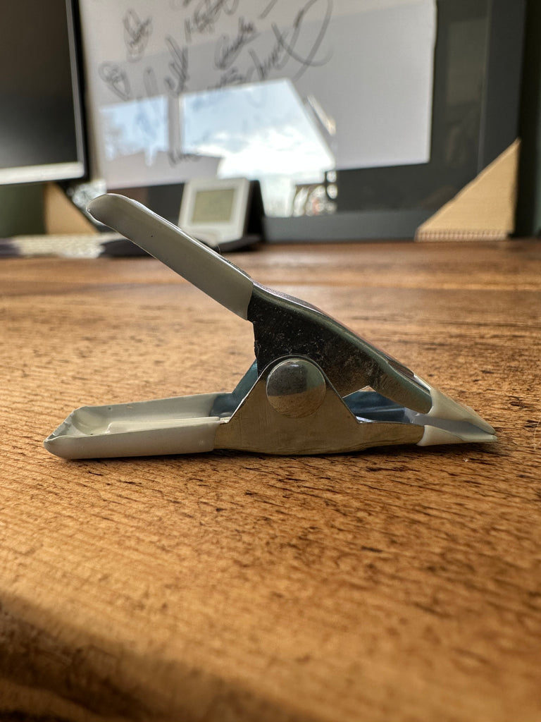 White/Silver 2" Dress Clamps – The Dress Clamp Co